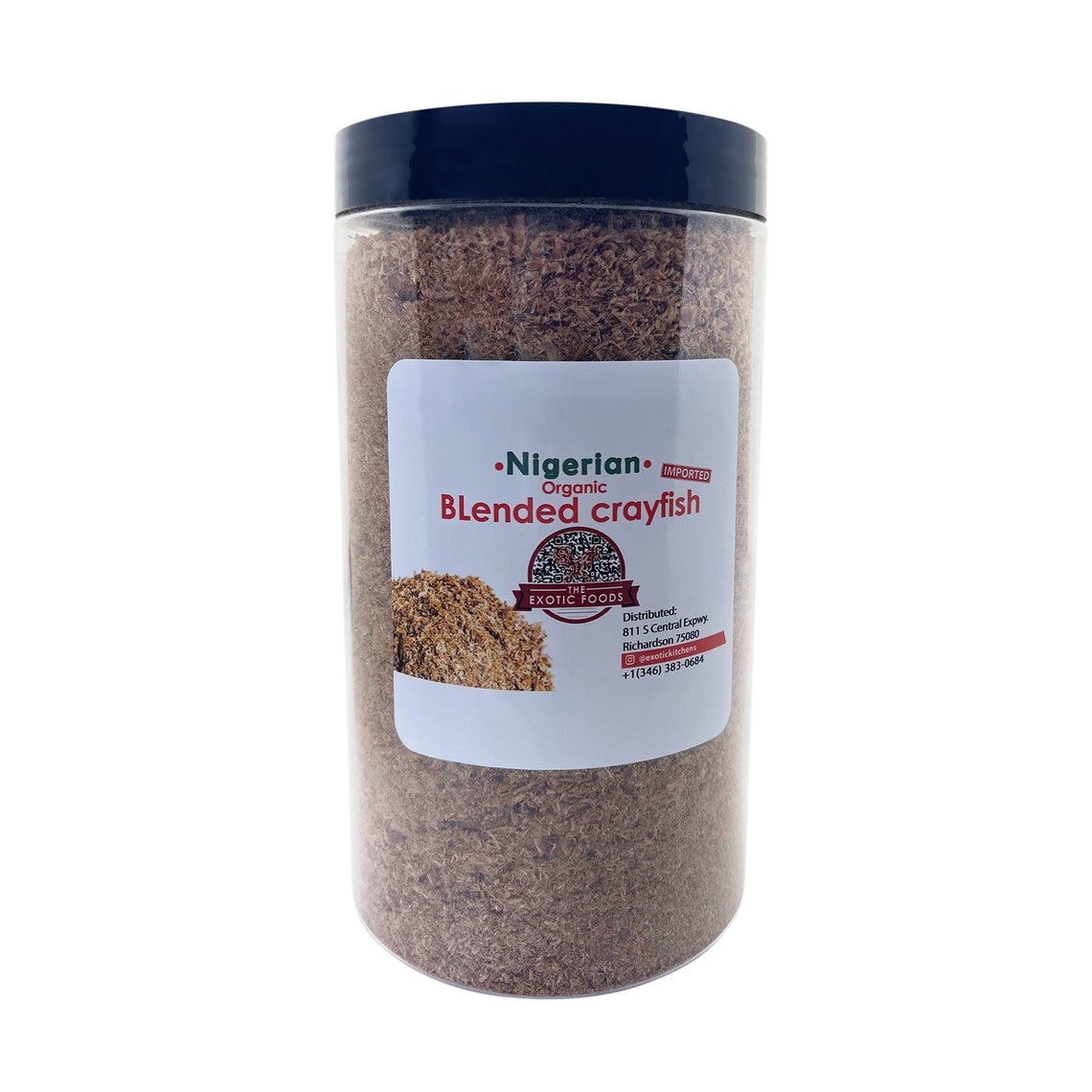 Oron Dry Blended Crayfish, Imported From Nigeria. Organic With the ...