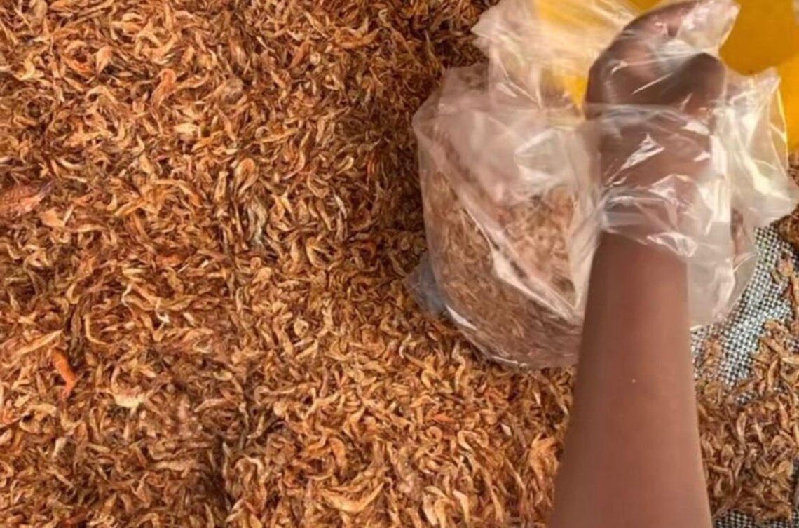 Oron Dry Blended Crayfish, Imported From Nigeria. Organic With the ...