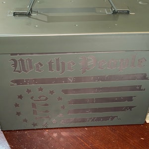 1776 Ammo Box - Etsy