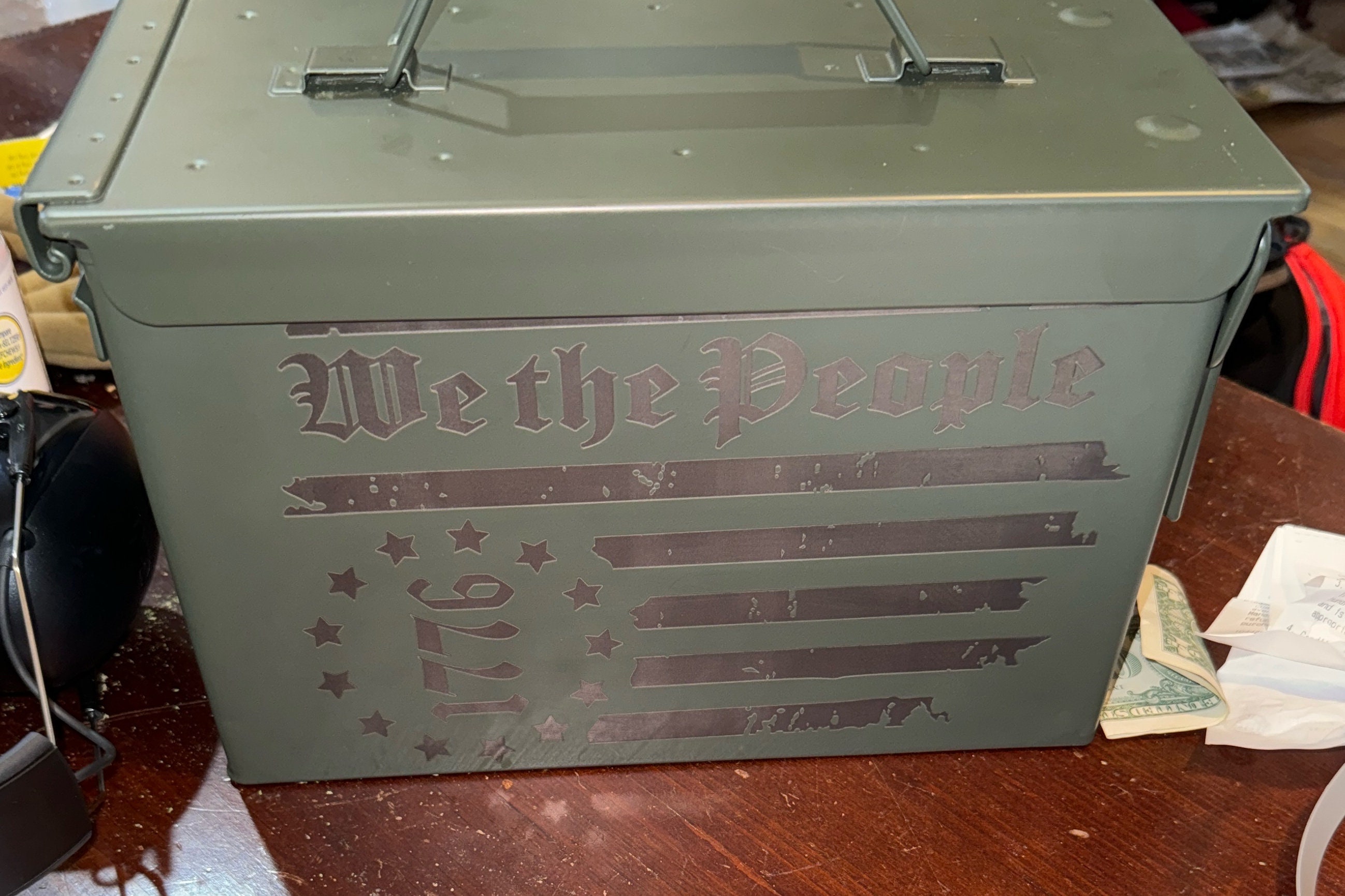 1776 Ammo Box - Etsy