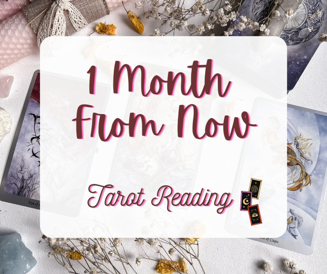 Month Ahead Reading, Next Month Tarot Reading - Etsy
