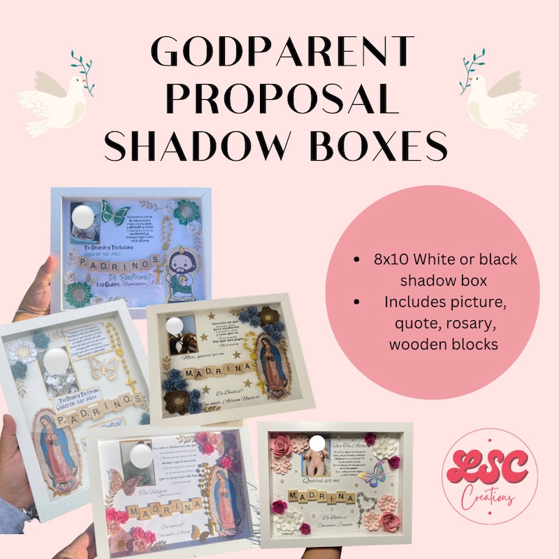 Baptism Shadow Box - Etsy