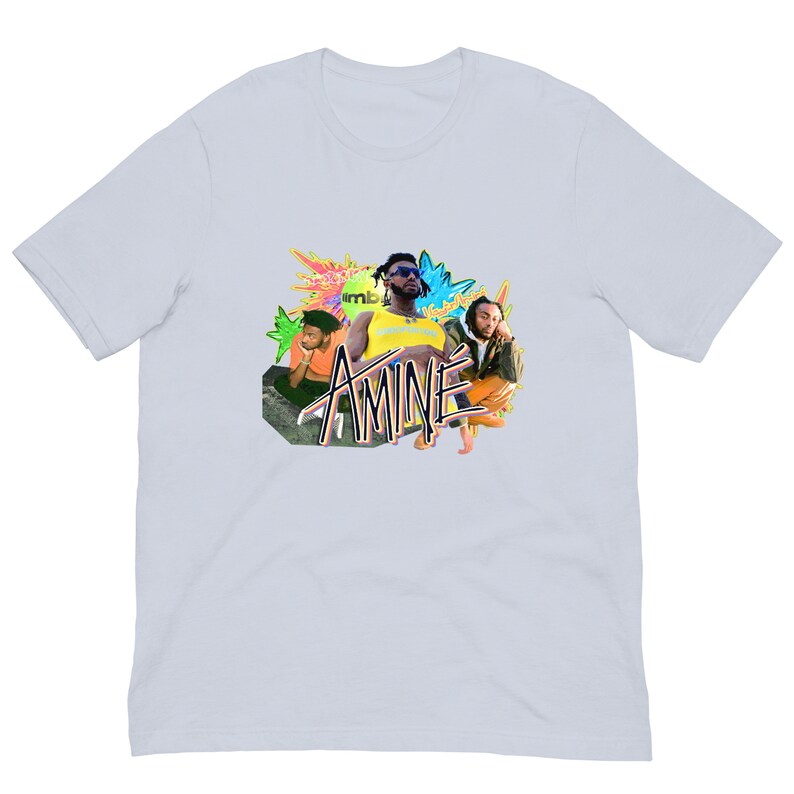Amine Rapper Hip-hop Music Artist Unisex Short Sleeve Soft Comfy T ...