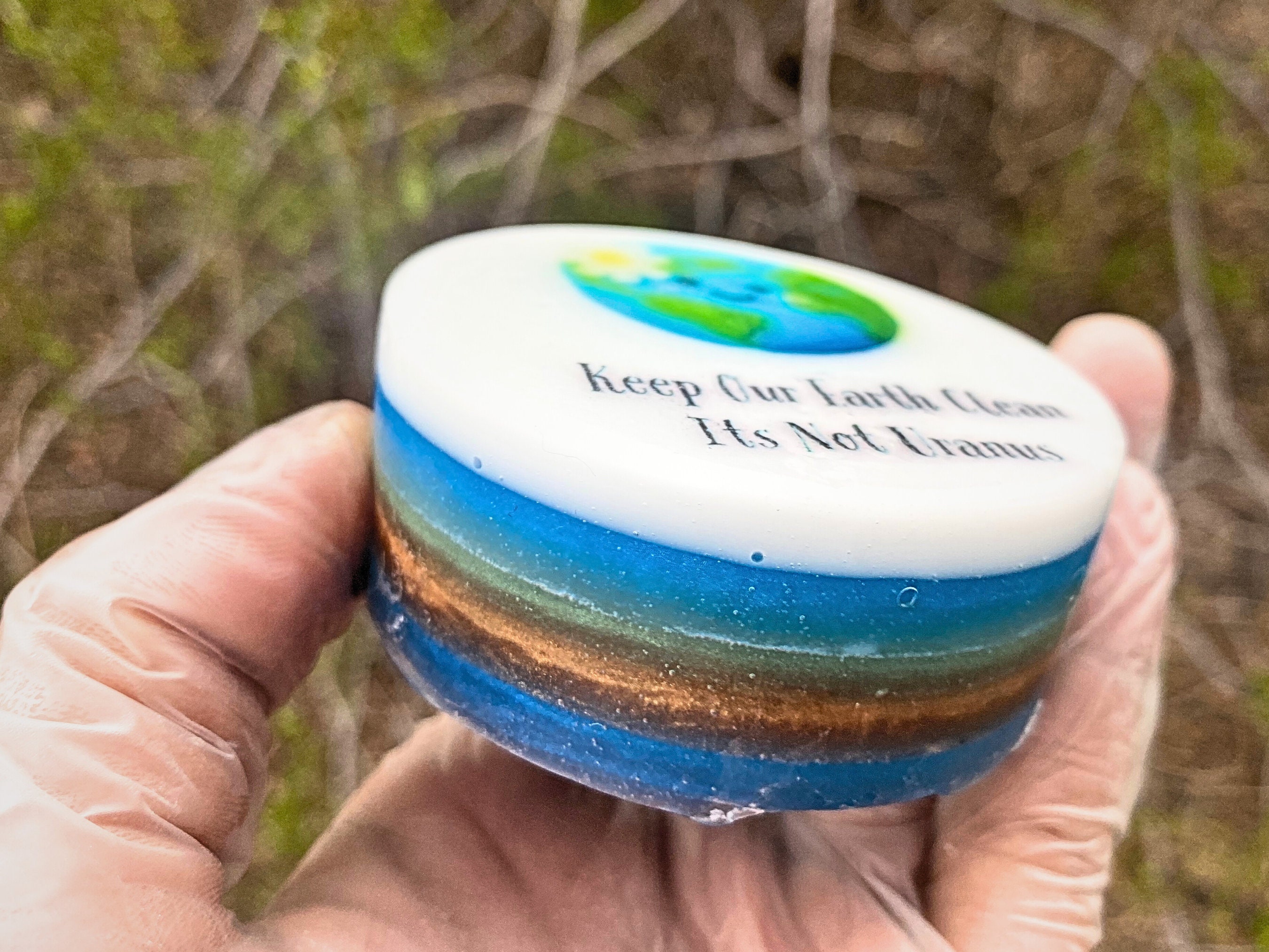Earth Day Soap Set, Keep Our Earth Clean Its Not Uranus, Earth Friendly ...