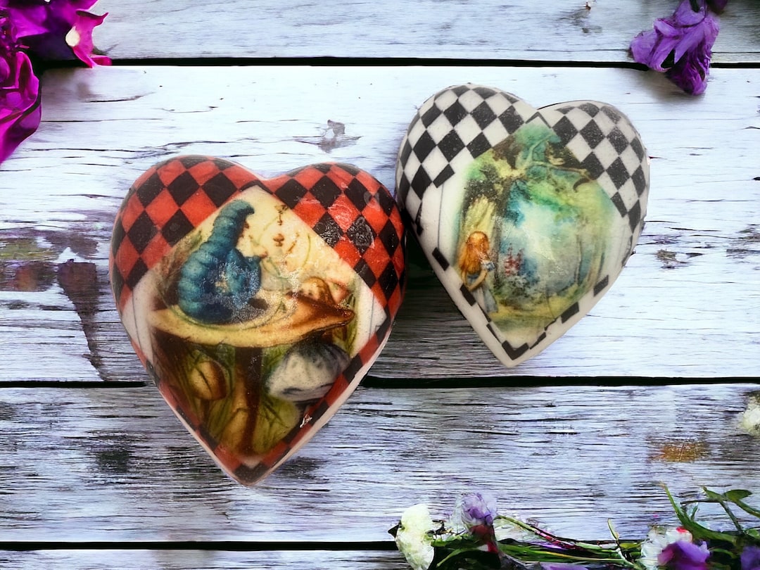 Alice in Wonderland Soap Set - Set of 2 Made With Shea Butter & Vitamin ...