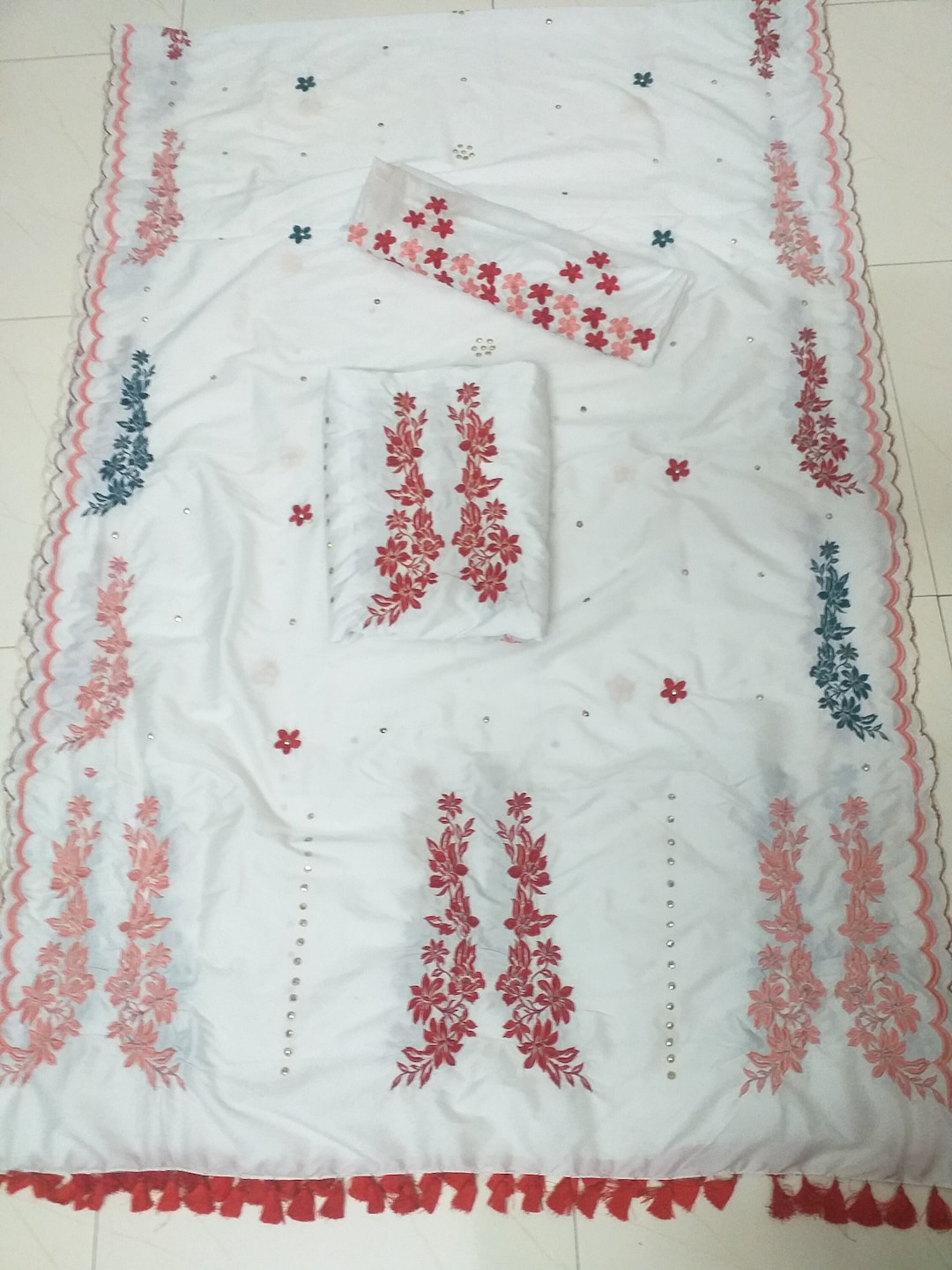 Pure Assam Silk Mekhla Chadar Woven With Silk Assam Silk - Etsy