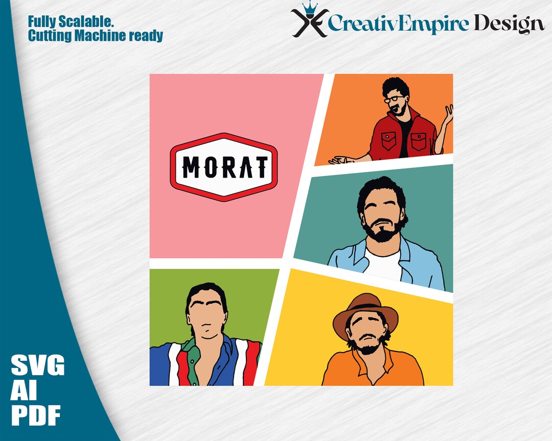 Morat Svg morat Ai Music Sublimation Design music Digital - Etsy
