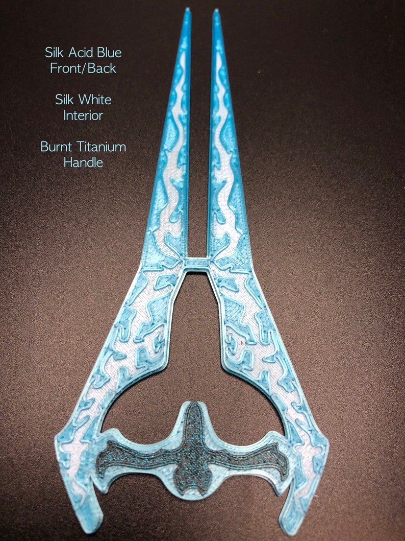 Energy Sword Fantasy Bookmark rpg/halo-inspired 4 Color Combinations ...