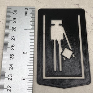 Minecraft-inspired Enderman With Block, Single Color, 3D Printed, Fan ...