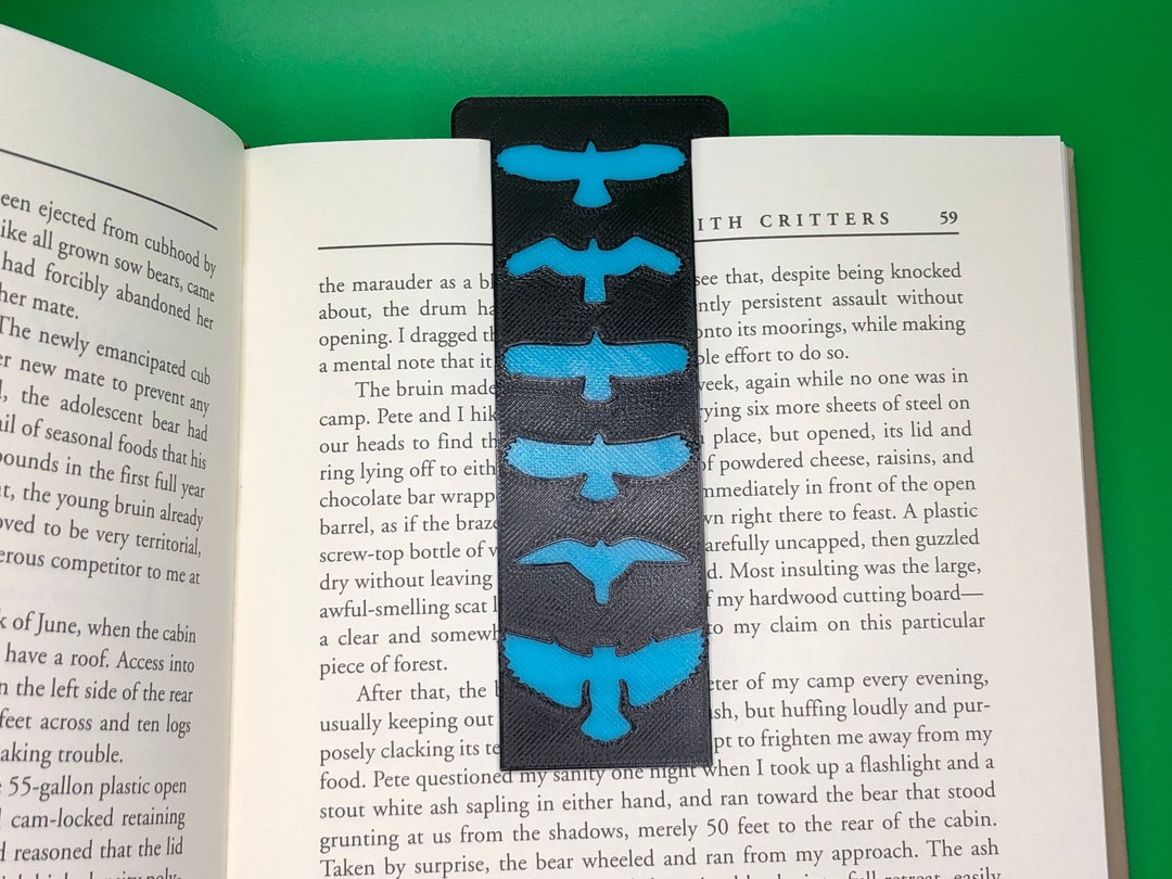 Birds of Prey Bookmark - Eagle, Osprey, Turkey Vulture, Hawk, Falcon ...