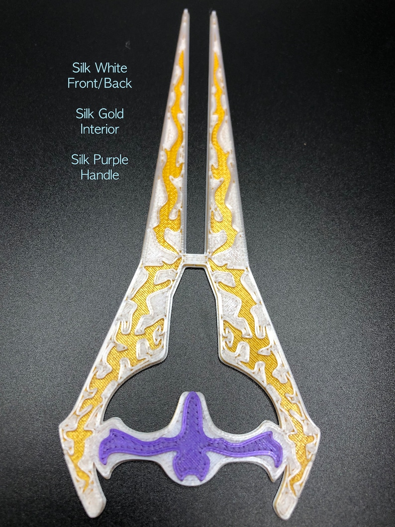 Energy Sword Fantasy Bookmark rpg/halo-inspired 4 Color Combinations ...