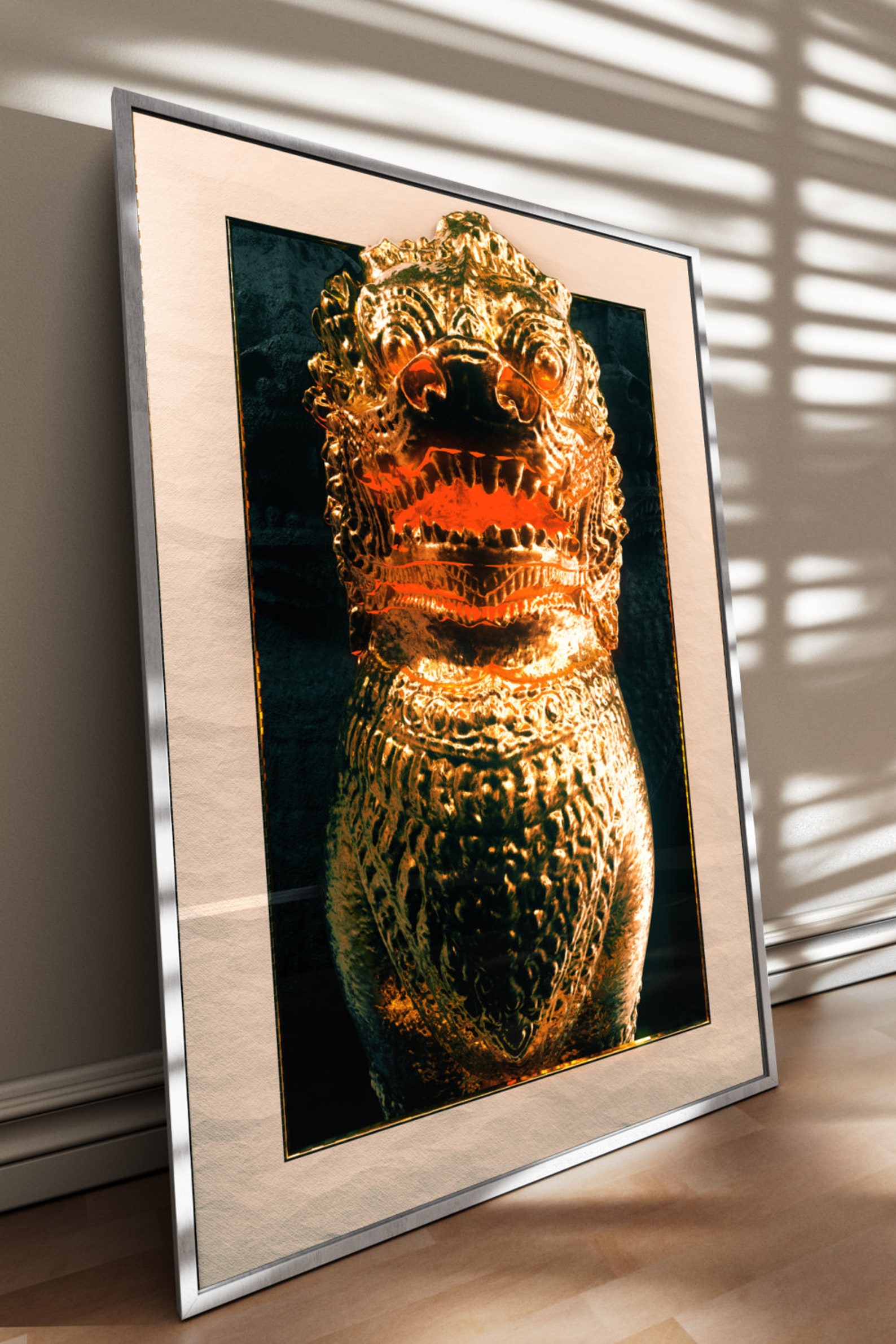 Bayon Lion Wall Art Decor Bayon Lobby Interior Wall Art Decor Office ...
