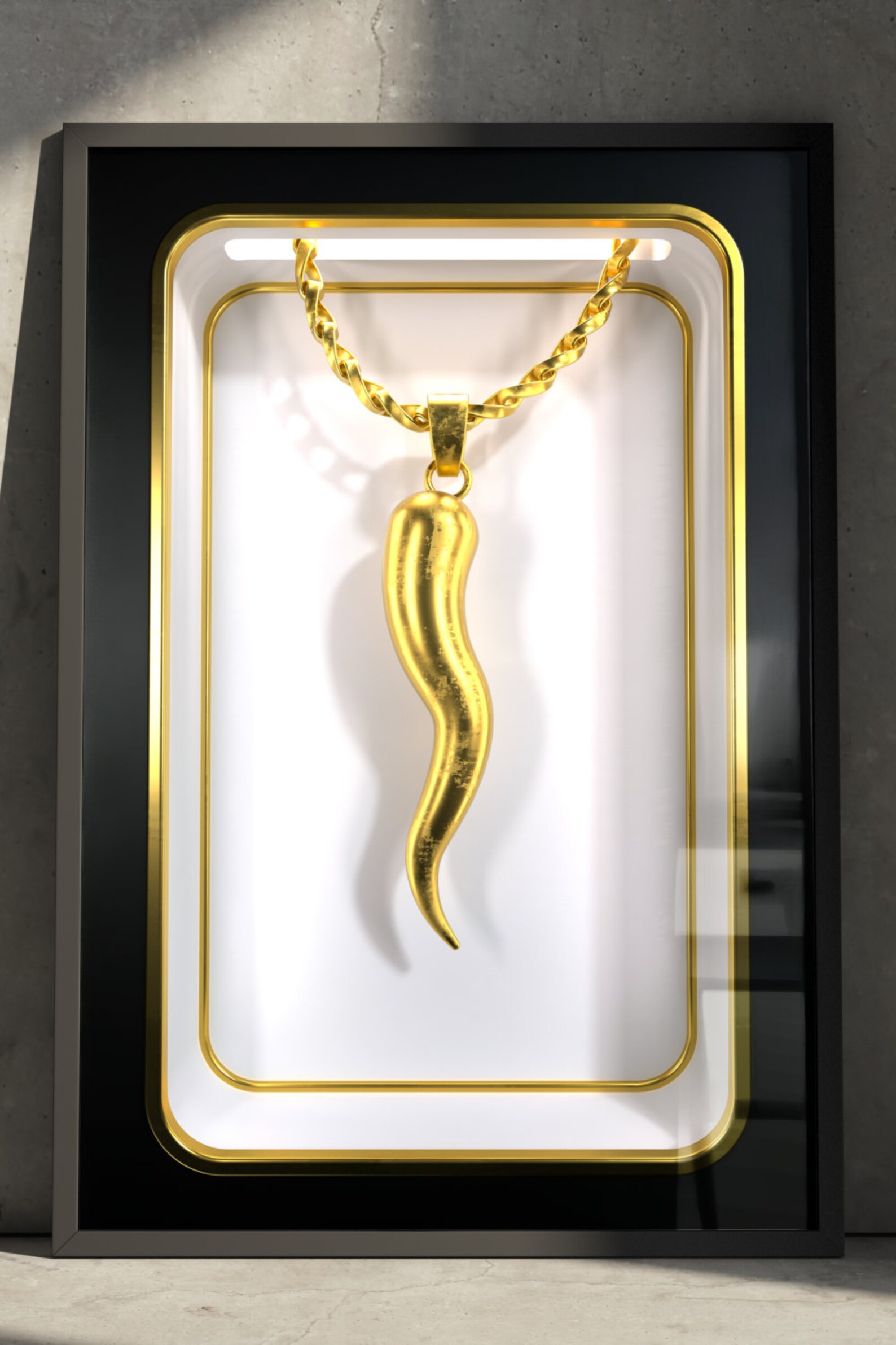 Italian Horn Wall Art Decor Cornicello Man Cave Interior Wall Art Decor ...