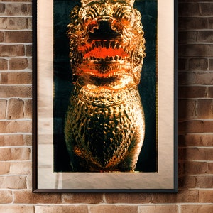 Bayon Lion Wall Art Decor Bayon Lobby Interior Wall Art Decor Office ...