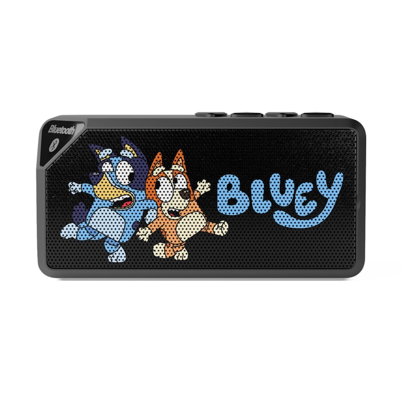 Bluey and Bingo Inspired Jabba Bluetooth Audio Mini Speaker - Etsy México