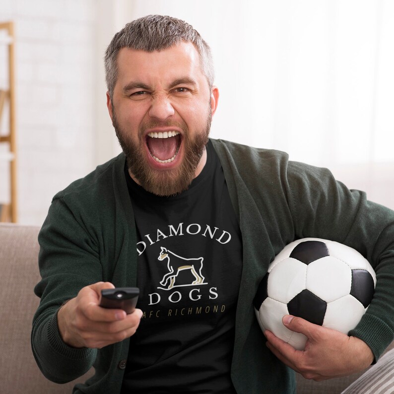 Diamond Dogs Club Divertido Richmond Lasso Unisex Jersey Camiseta de ...