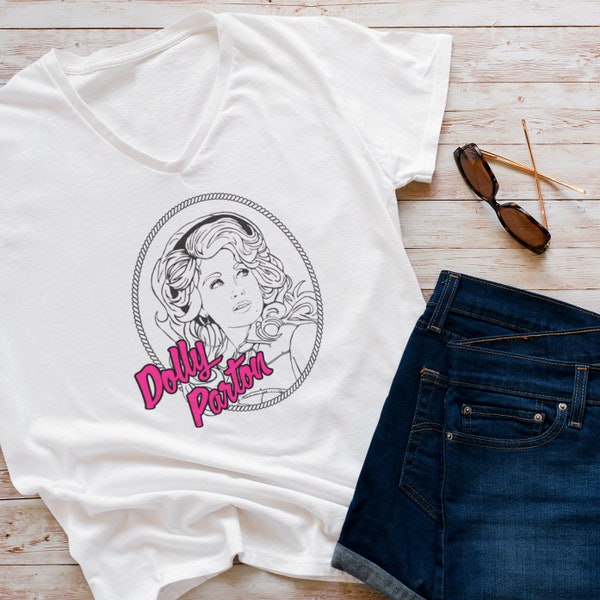 Dolly Parton V Neck Shirt - Etsy