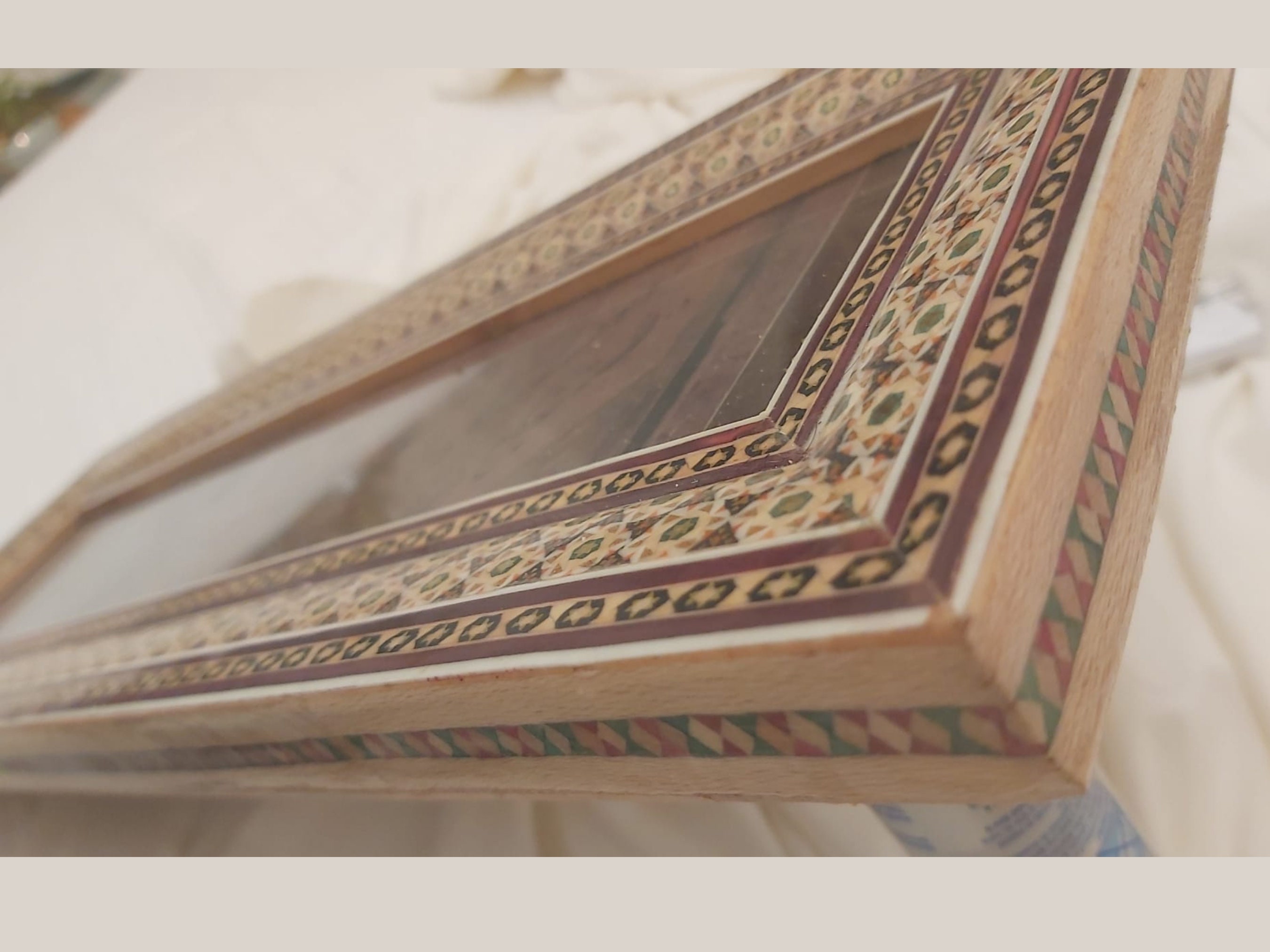 Gorgeous Khatam Frame, Poem by the Famous Poet Farid Al-din Attar ...