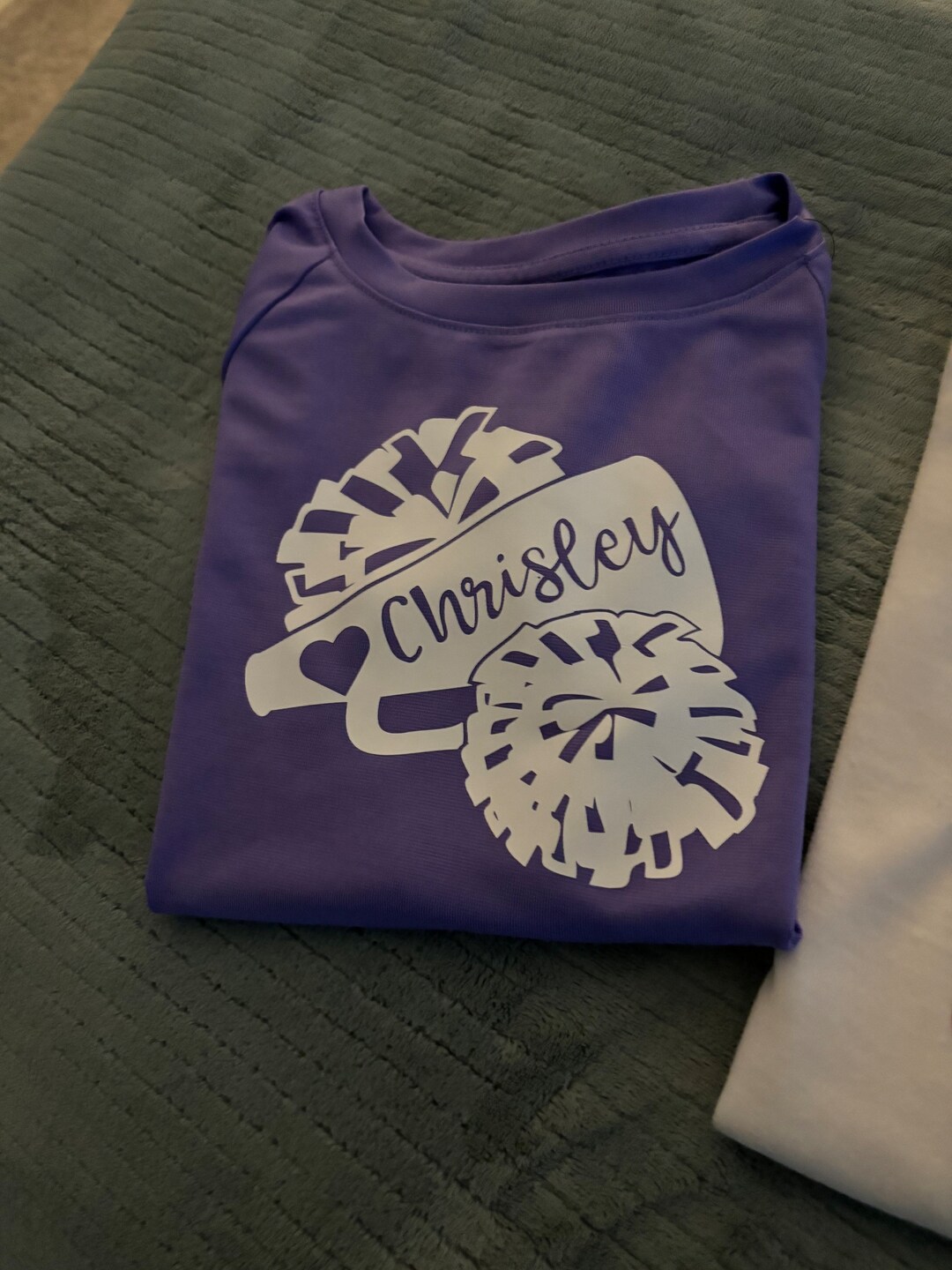 Personalized Cheer Shirt Custom Name and Cheer Design for Cheerleaders ...