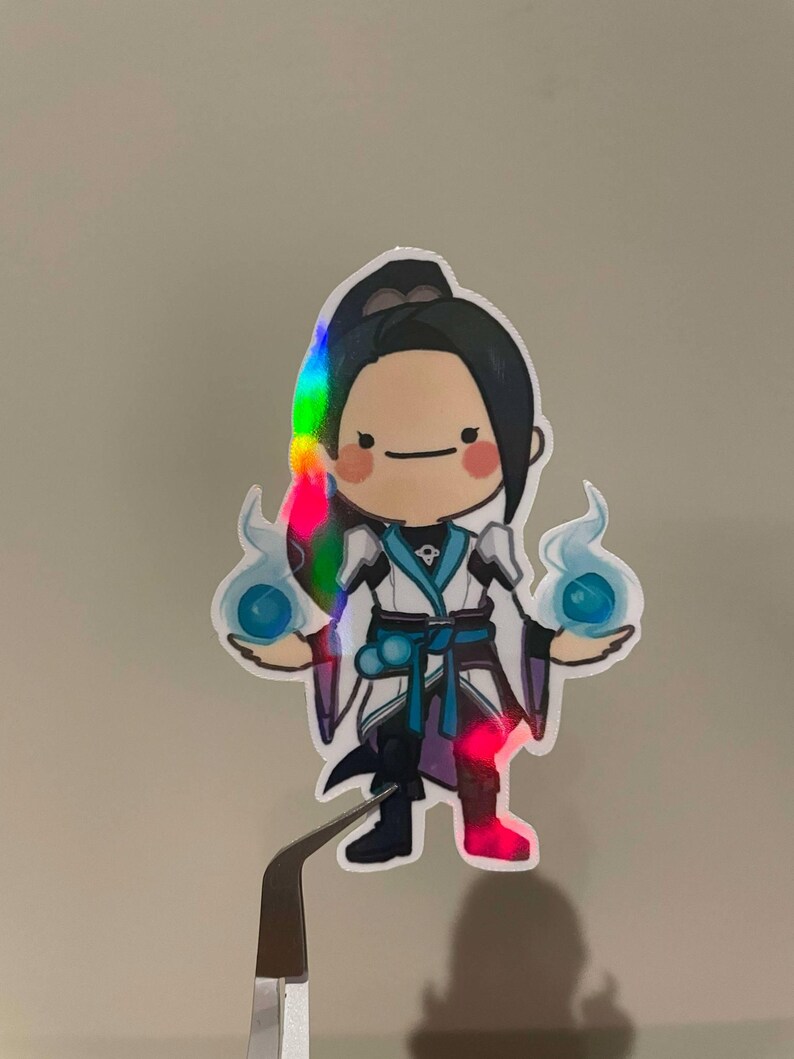 Valorant Agent Chibi Vinyl Sticker, Water-resistant. - Etsy