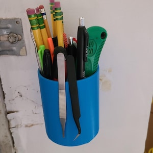 Wall Mounted Pen Holder - Etsy