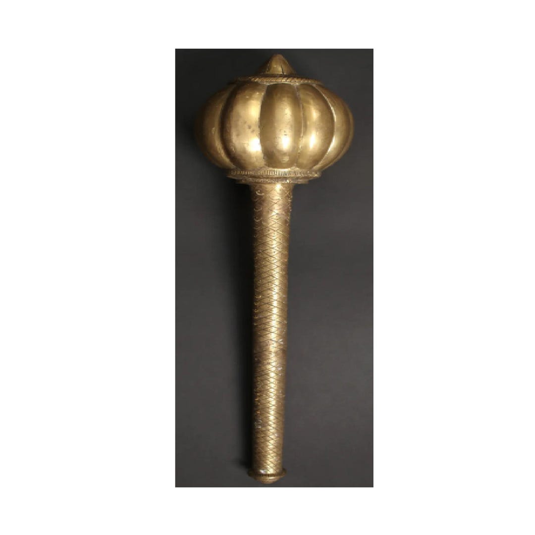 ॐ 29 Brass Handmade Mace gada: A Symbol of Hanumans Strength, Devotion ...