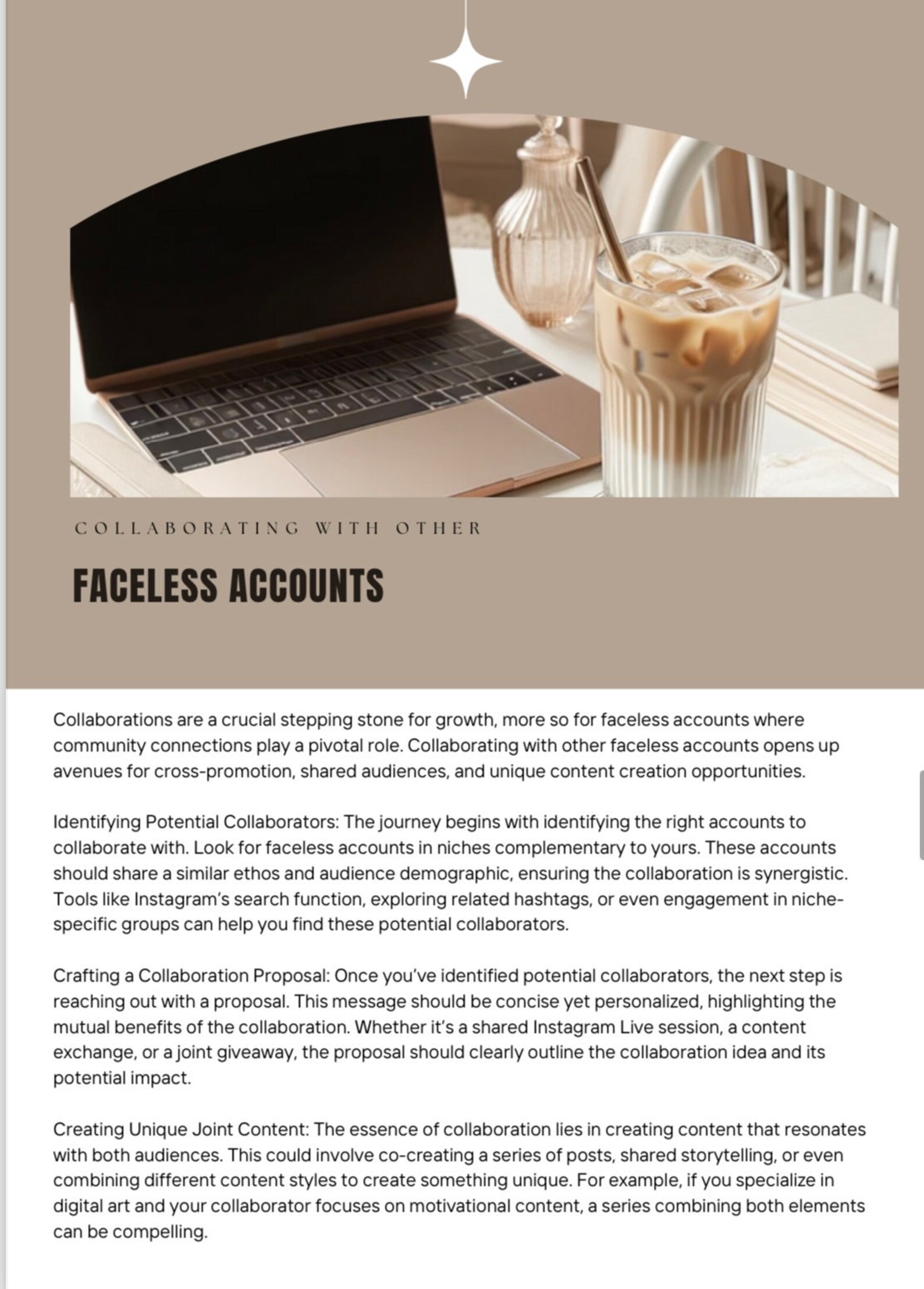 Faceless Marketing Guide 44 Pages - Etsy