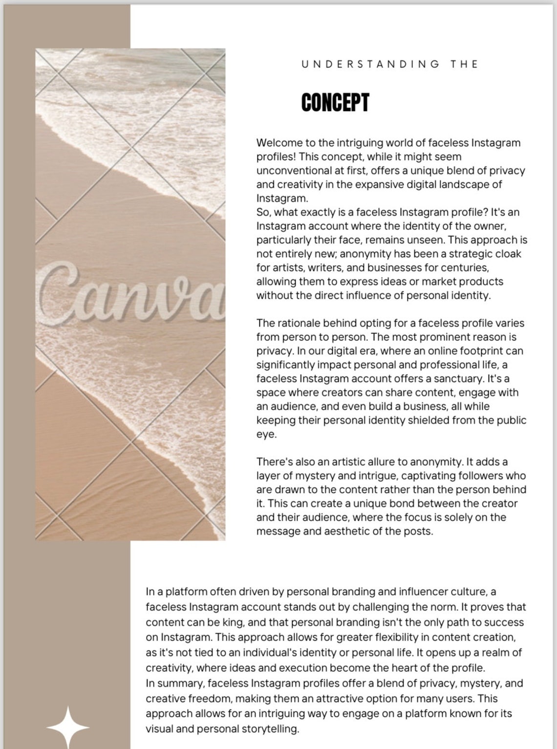 Faceless Marketing Guide 44 Pages - Etsy