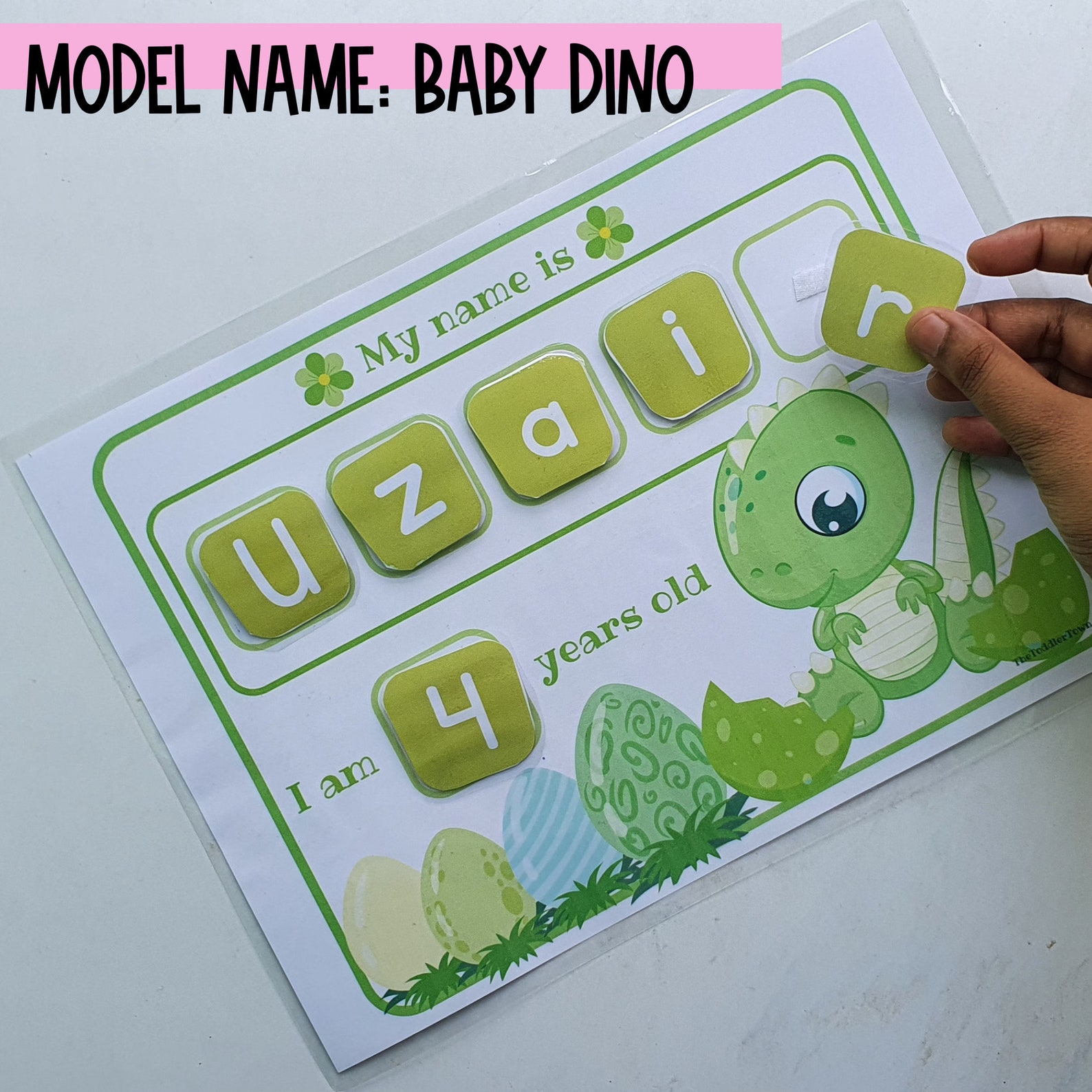Toddler Name Building Activity, Toddler Busy Book, Preschool Curriculum ...