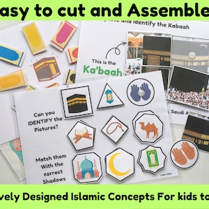 Islam Busy Book, Ramadhan Activities,muslim, Islamic Learning Binder ...