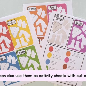 Winter Preschool Curriculum, Color Matching Activity, Snowman Dress Up ...