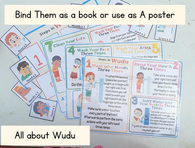 Islam Busy Book for Kids, All About Islam Busy Binder, Muslim ...