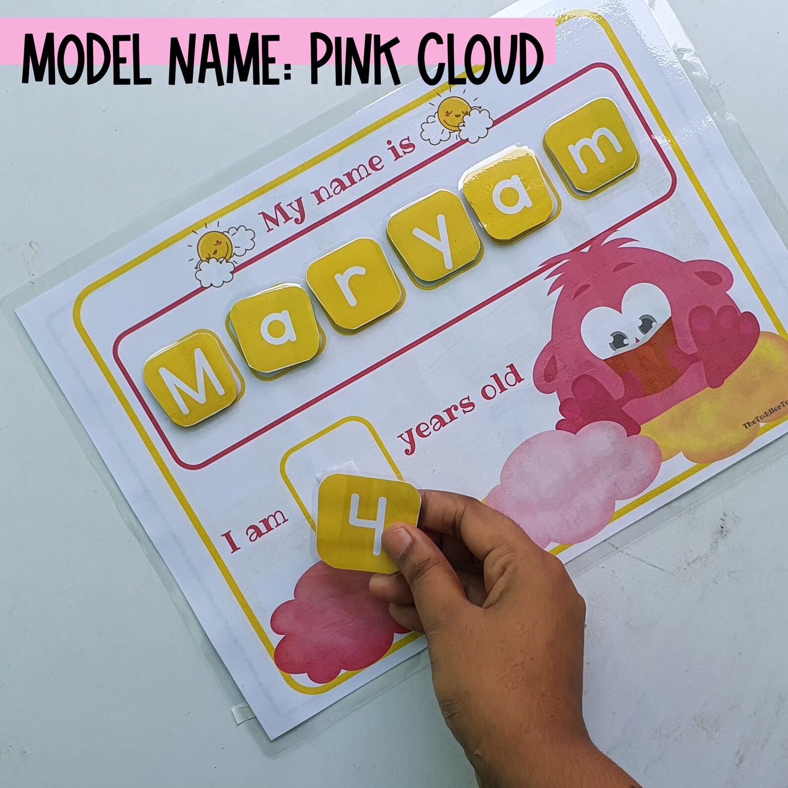 Toddler Name Building Activity, Toddler Busy Book, Preschool Curriculum ...
