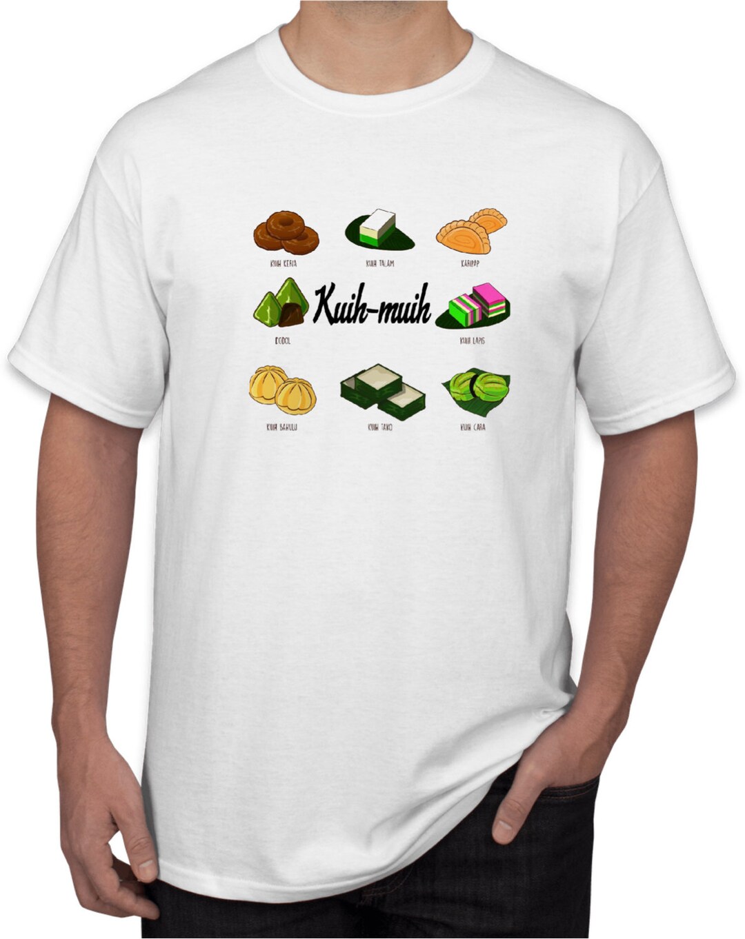 Vintage Malaysian Kuih-muih Logo T-shirt - Etsy