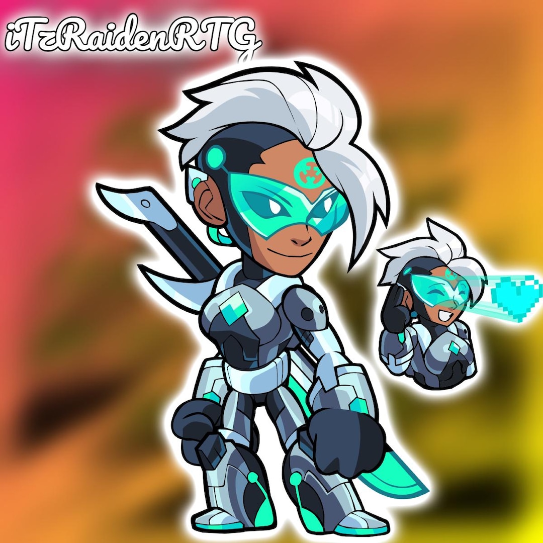 Brawlhalla - Metadev Val & Emote - Etsy