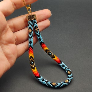 Native American Style Wrist Lanyard, Wrist Keychains for Women, Car ...