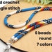 Beaded Lanyard Kit, Bead Crochet Lanyard DIY Kit, Jewelry Making Kit ...