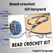 Beaded Lanyard Kit Bead Crochet Lanyard DIY Kit Jewelry - Etsy