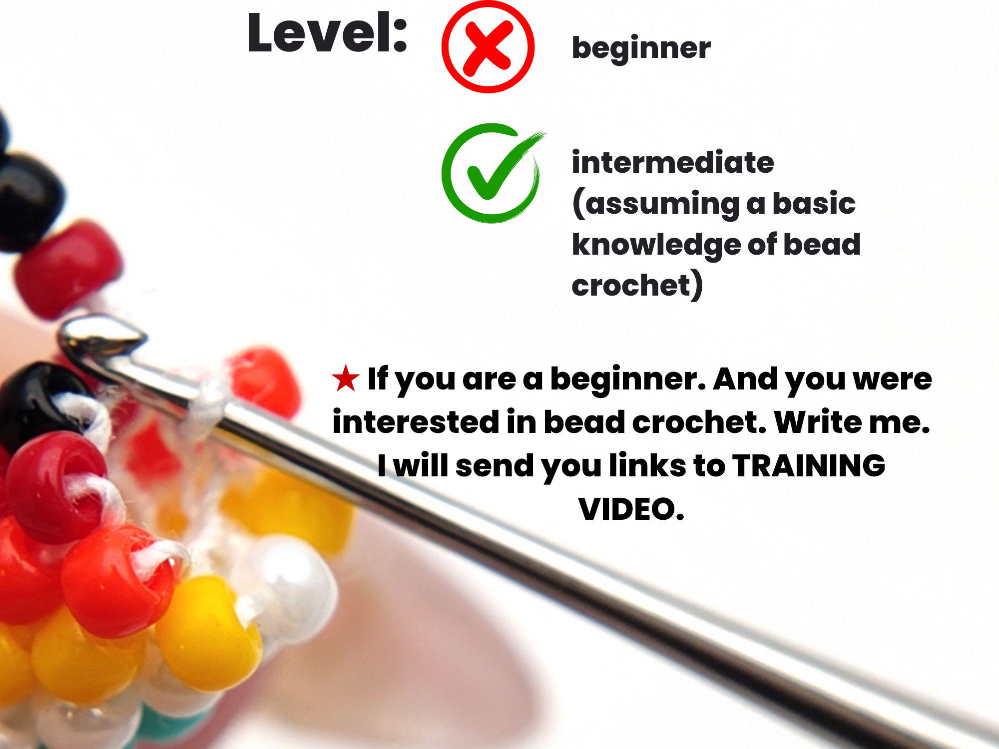 Keychain Making Kit - Seed Bead Craft, Crochet With Beads, Create Your ...