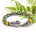 Yellow Snake Rope Bracelet Pattern, Pdf Pattern, Pattern Bracelet ...