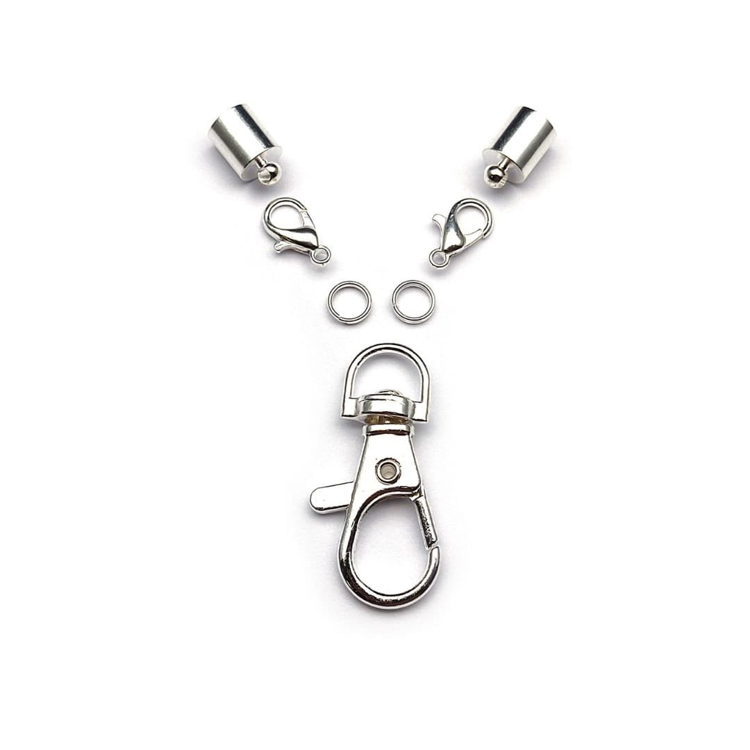 Bead Crochet Lanyard DIY Kit, Jewelry Making Kit, Beaded Lanyard ...
