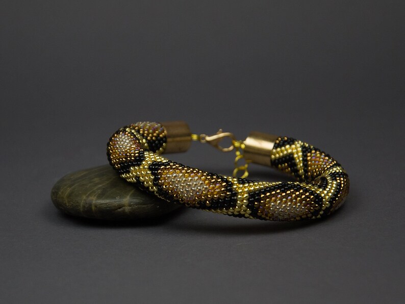 Brown Snake Bracelet Pattern, Do It Yourself, Bracelet Pattern, Snake ...