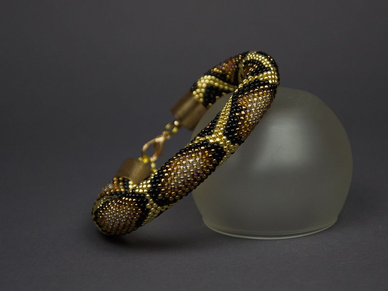 Brown Snake Bracelet Pattern, Do It Yourself, Bracelet Pattern, Snake ...