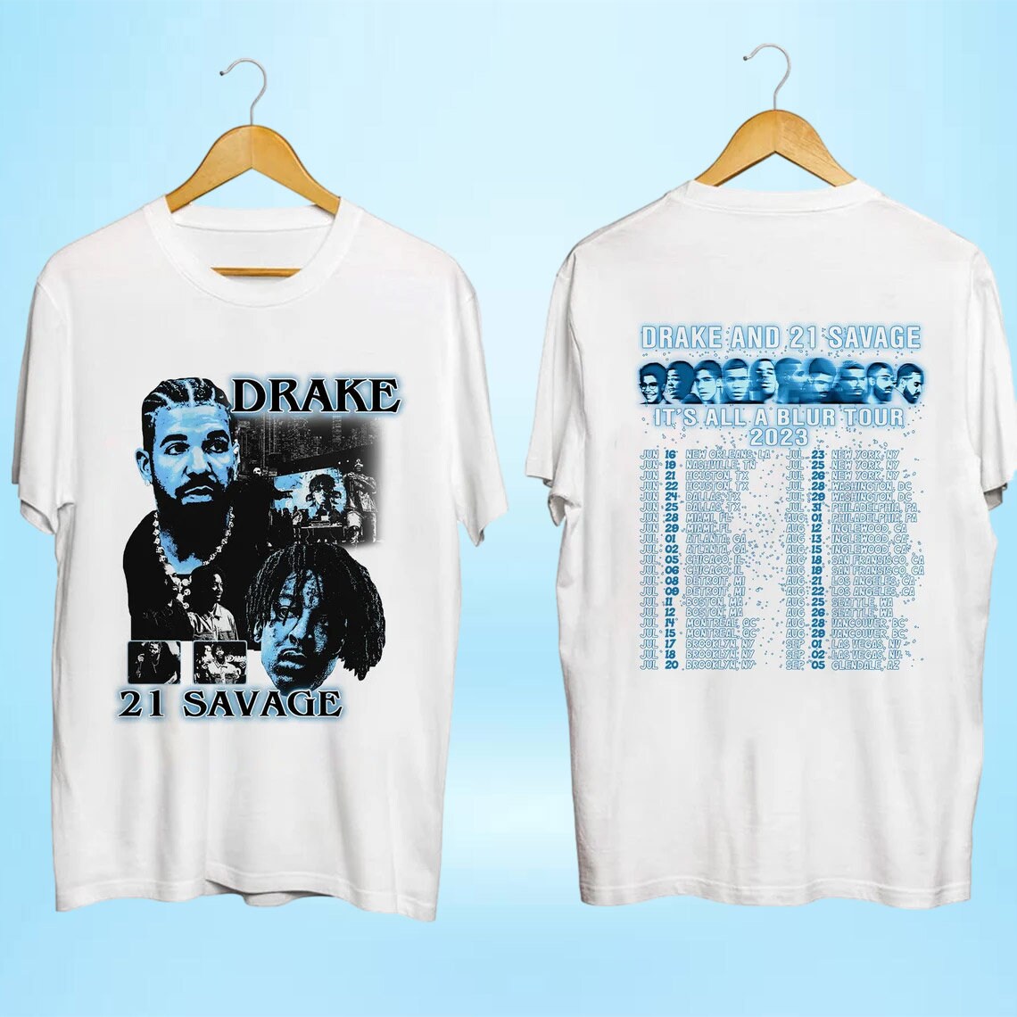 Drake Concert Shirt, All A Blur Tour 2023 Shirt sold by Evonne ...