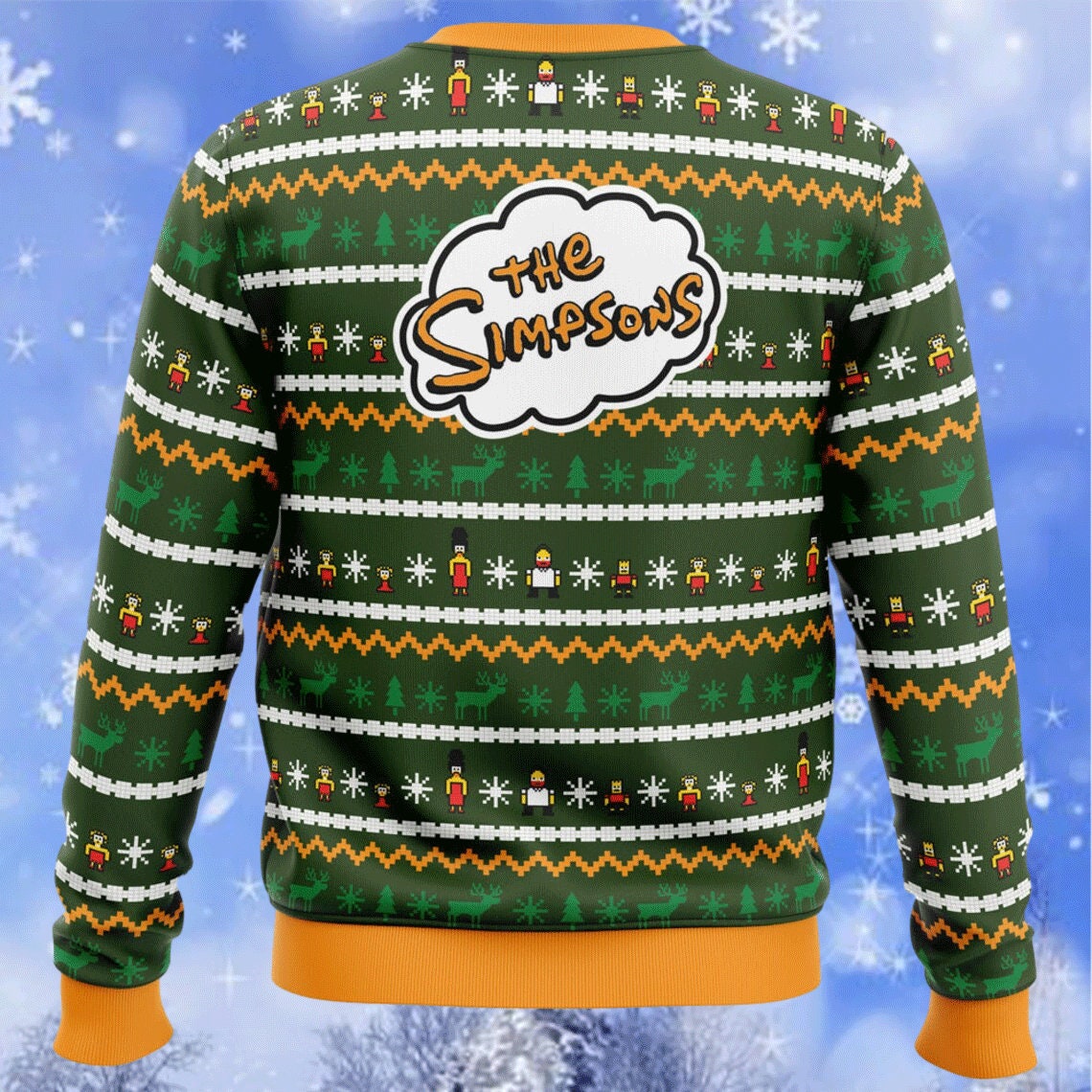 Christmas Gift, The Simpsons Ugly Sweater, Family Tradition The ...