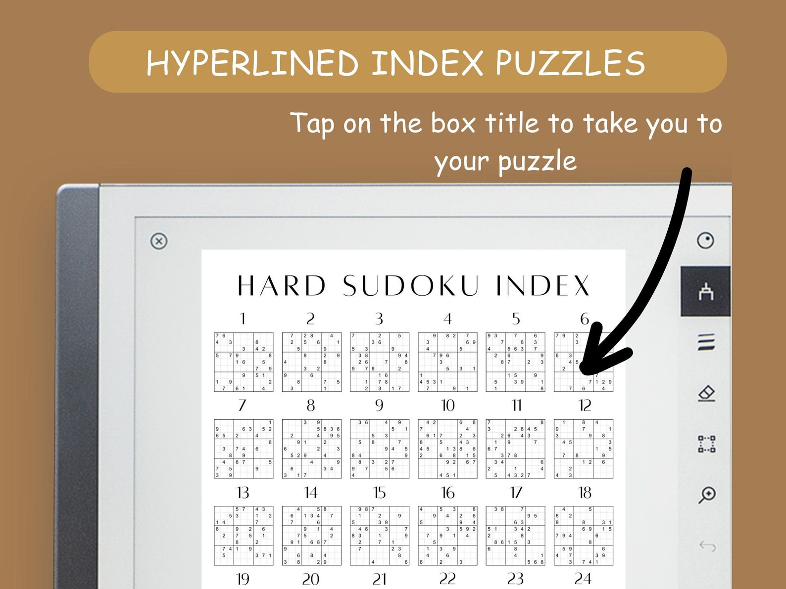 Digital Sudoku Puzzle Games Bundle Sudoku Digital Templates Brain ...