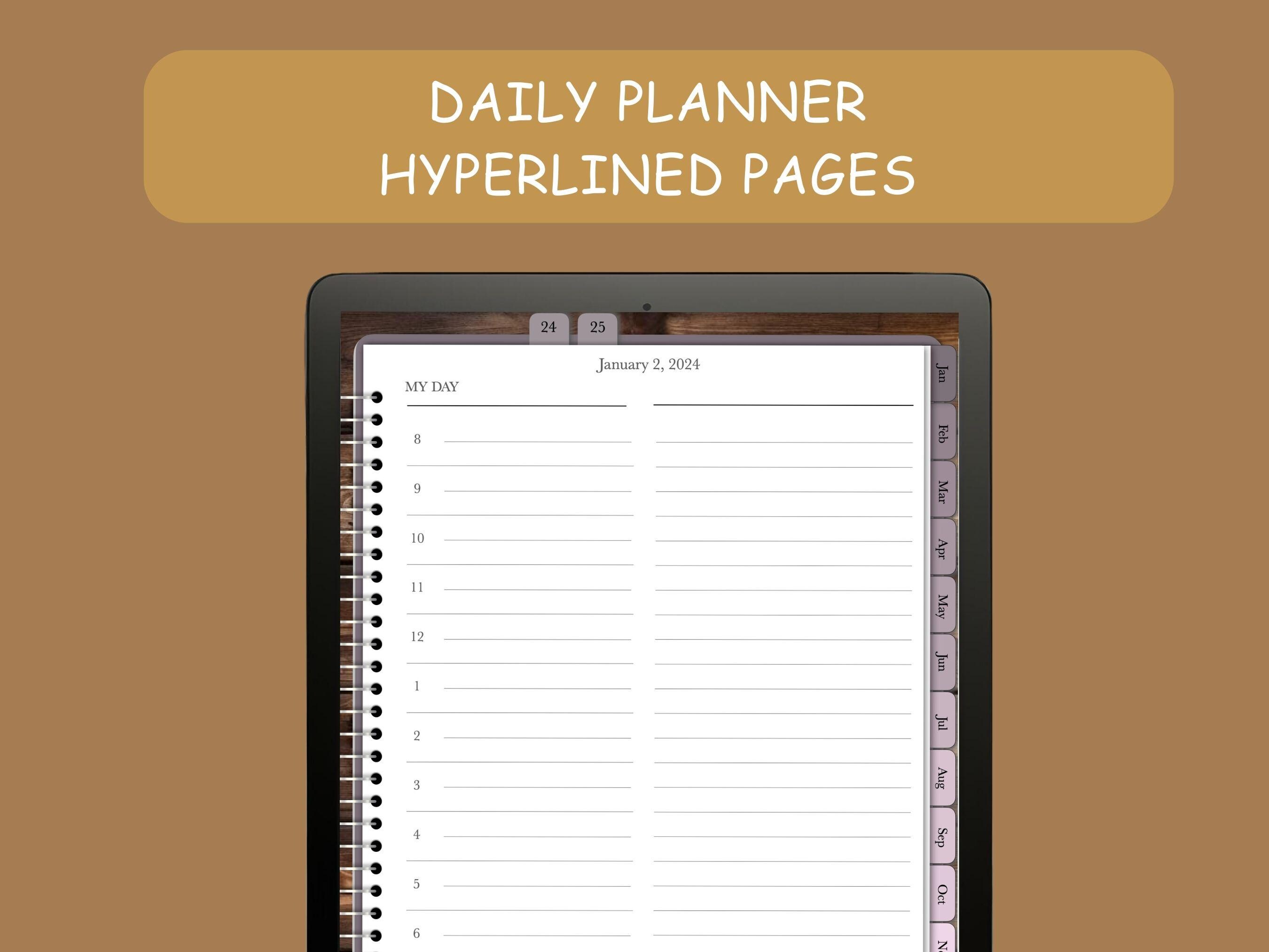 Digital Planner 2024 2025 Monday Start Annotation Apps Digital Planner ...