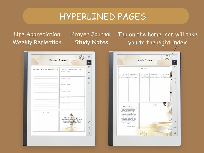 Digital Bible Templates Faith Planner Digital Prayer Journal Prayer ...