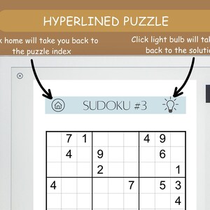 Digital Sudoku Puzzle Games Bundle Sudoku Digital Templates Brain ...