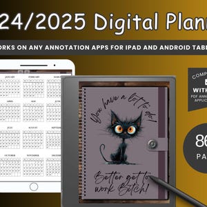 Digital Planner 2024 2025 Monday Start Annotation Apps Digital Planner ...